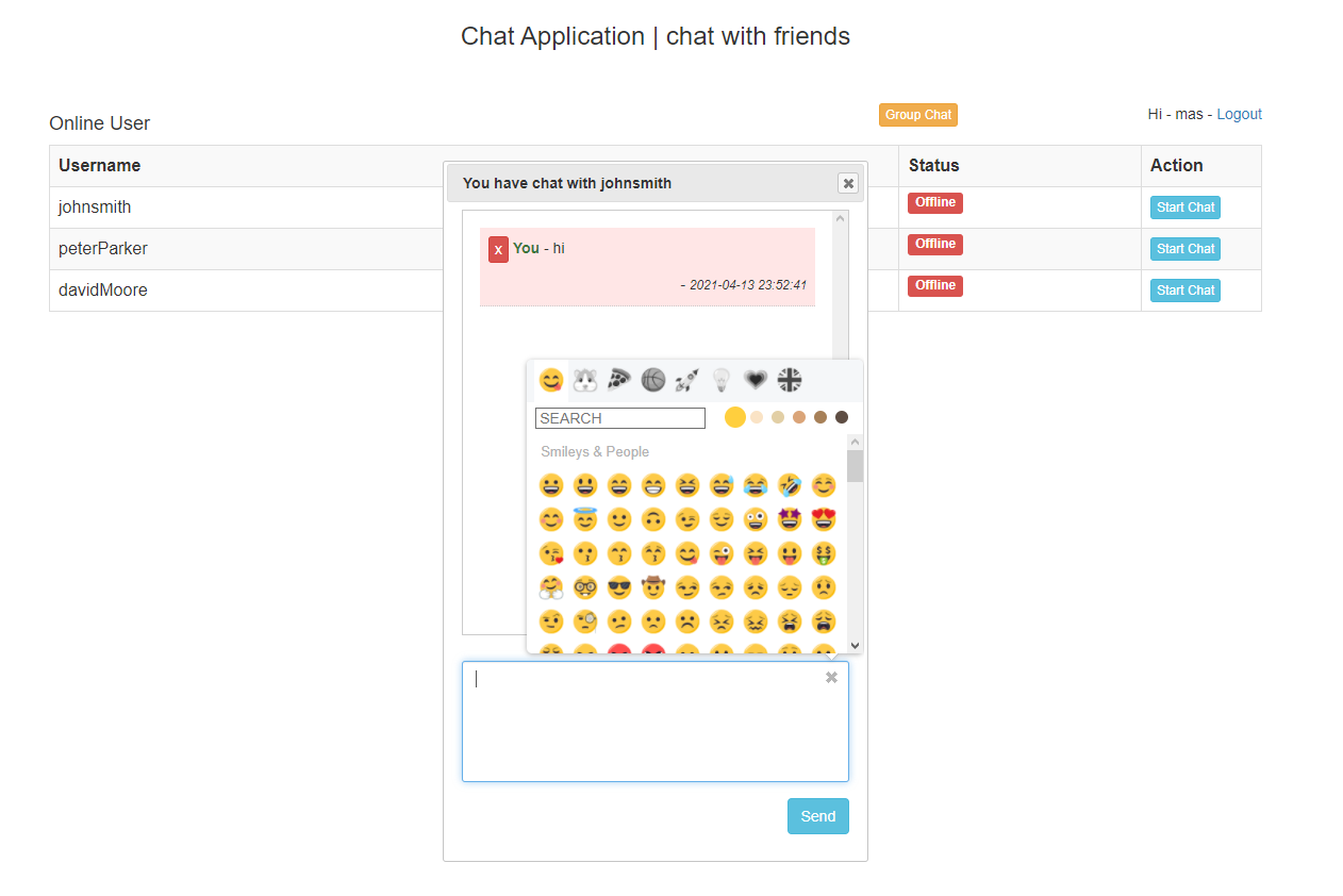 GitHub - MAS-RA/chat-app: A live chat program and with the ability to ...