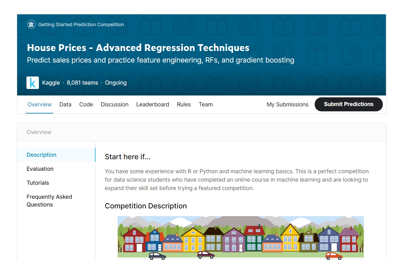 Github Sanskar 16 Kaggle Housing Project