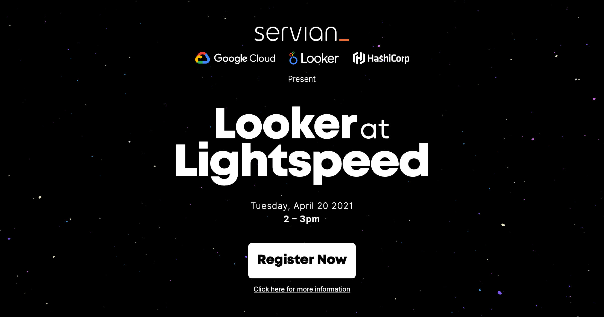 GitHub - christippett/looker-at-lightspeed: Landing page for Servian's "Looker at Lightspeed" event