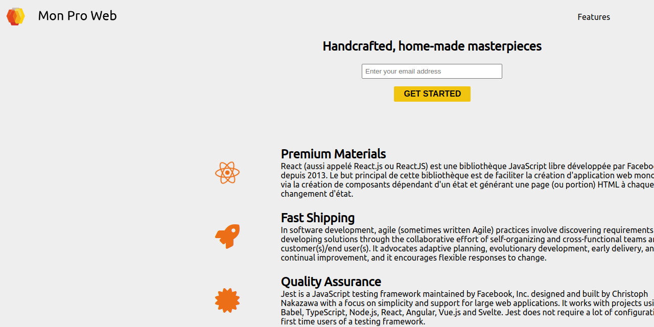 GitHub - monproweb/product-landing-page