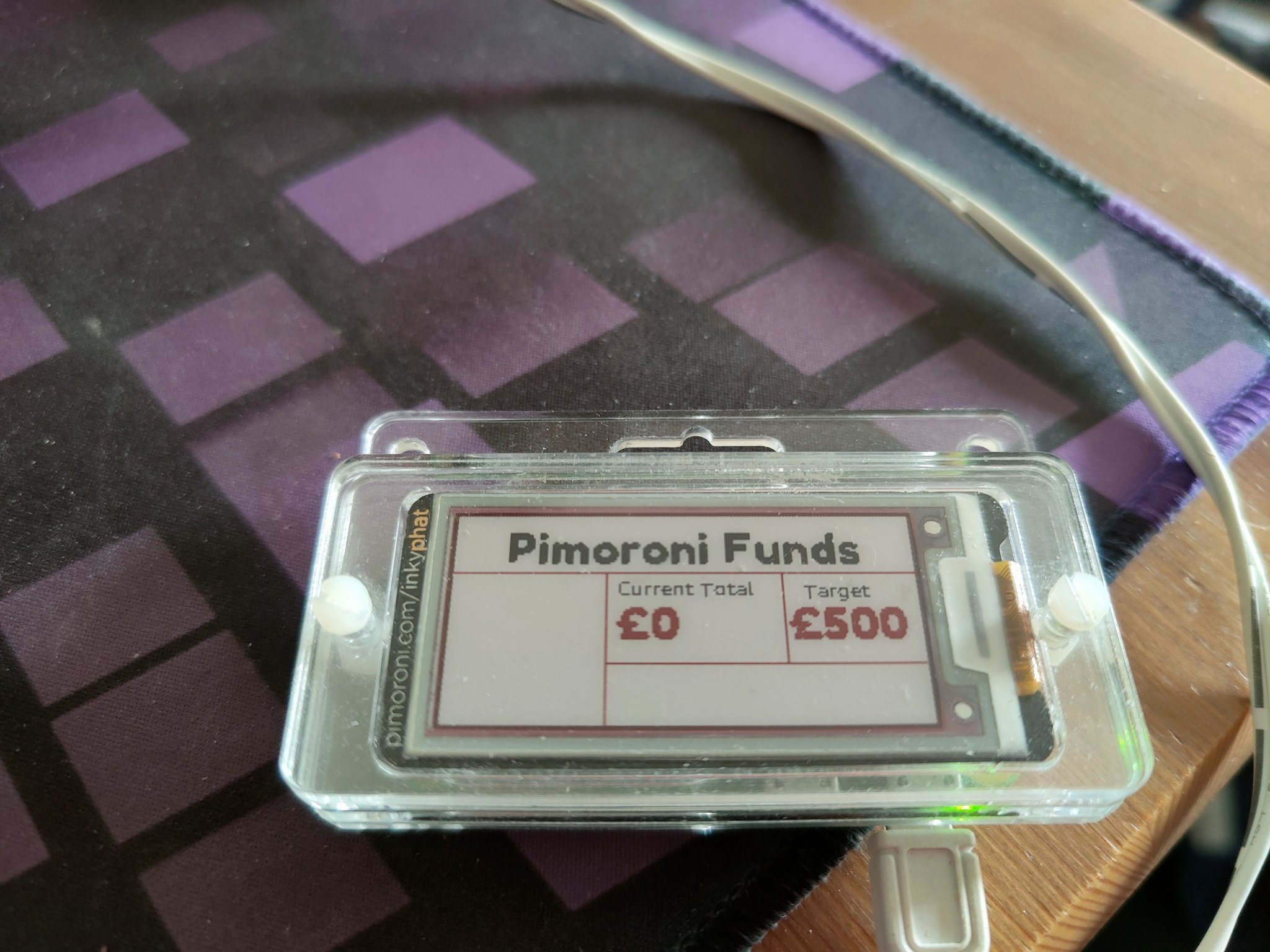 GitHub - vwillcox/Starling_Goal_Tracker: Track your Starling Saving Goals on a Pimoroni inkyPHAT ...