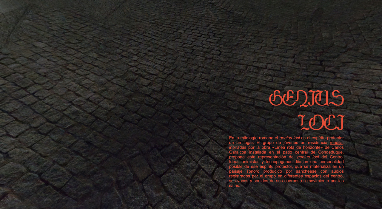 Github Desmusea Genius Loci Soundscape рџ џрџџј