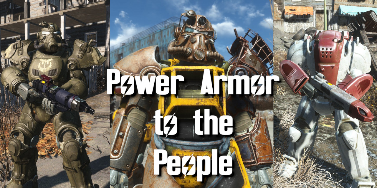 GitHub - jackeys/Power-Armor-to-the-People: A lore-friendly mod for ...