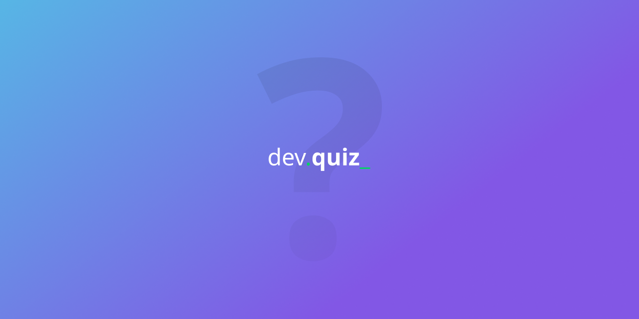 GitHub - dominickbrasileiro/devquiz: 💎 Quiz App developed using Dart / Flutter
