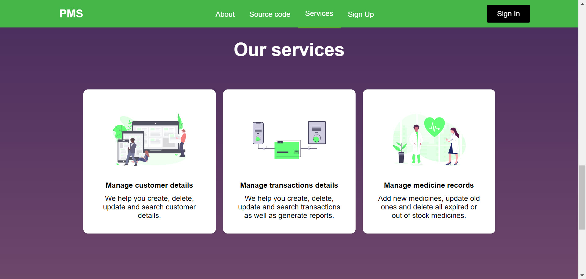 GitHub - Alok650/Pharmacy-Management-System: A system that stores data ...