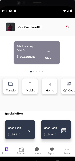 GitHub - Paul-wiseman/payment-App-design-Android: UI design with ...