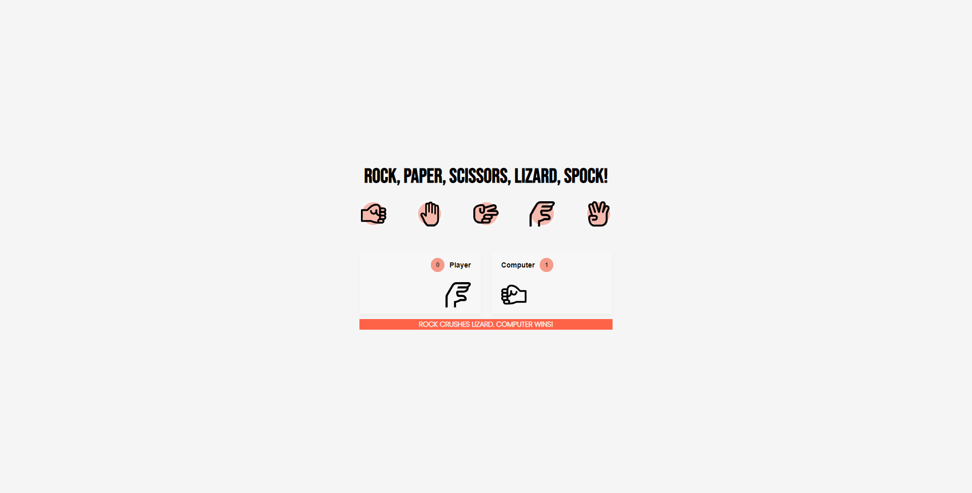GitHub - Archianne/rock-paper-scissors: Rock, paper, scissors game ...