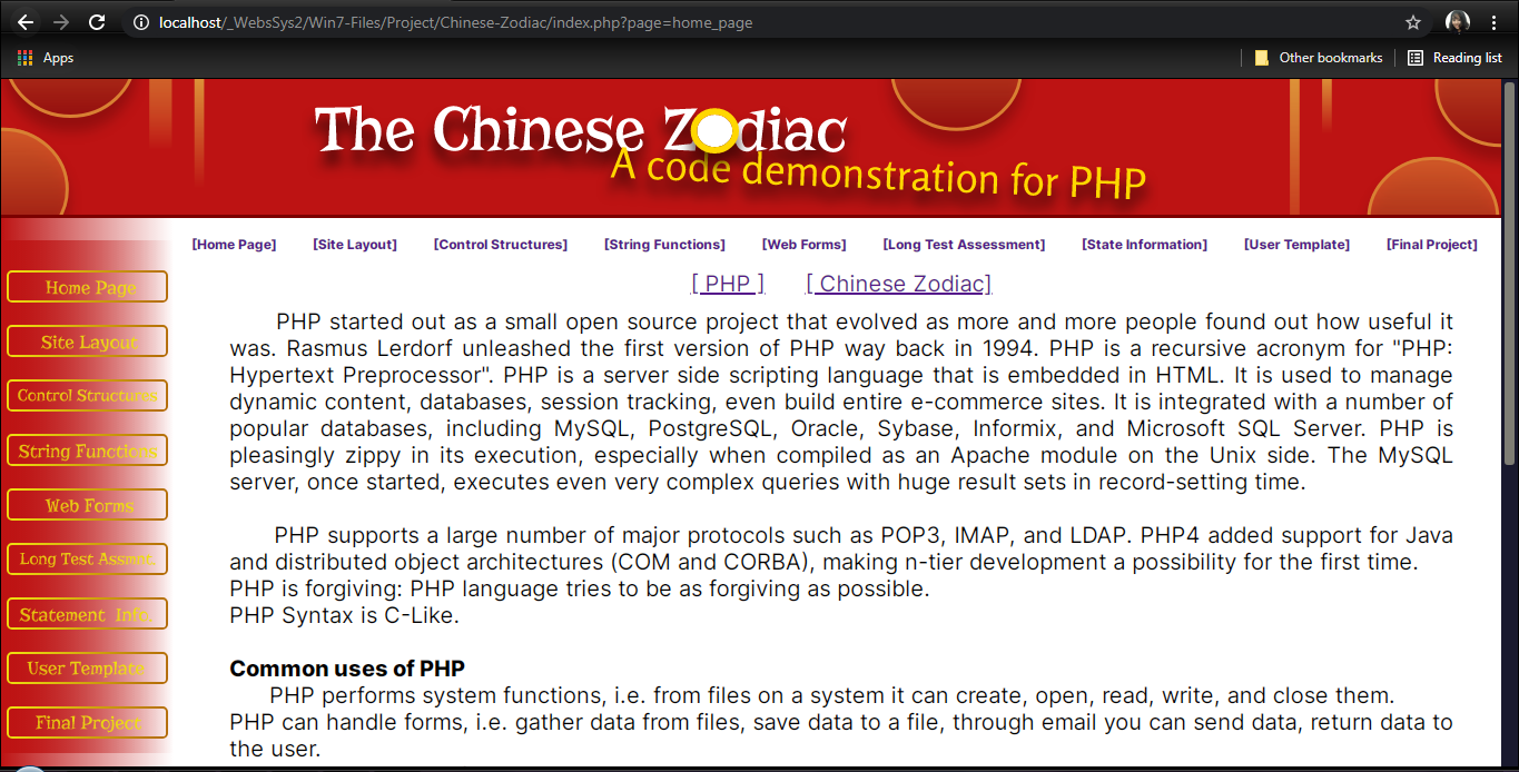 GitHub - crazymalady/Chinese-Zodiac: This is a PHP Project about ...