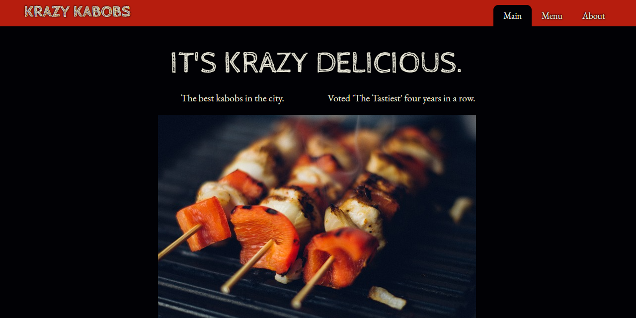 GitHub - mbeckdev/restaurant-page: A restaurant page created with webpack