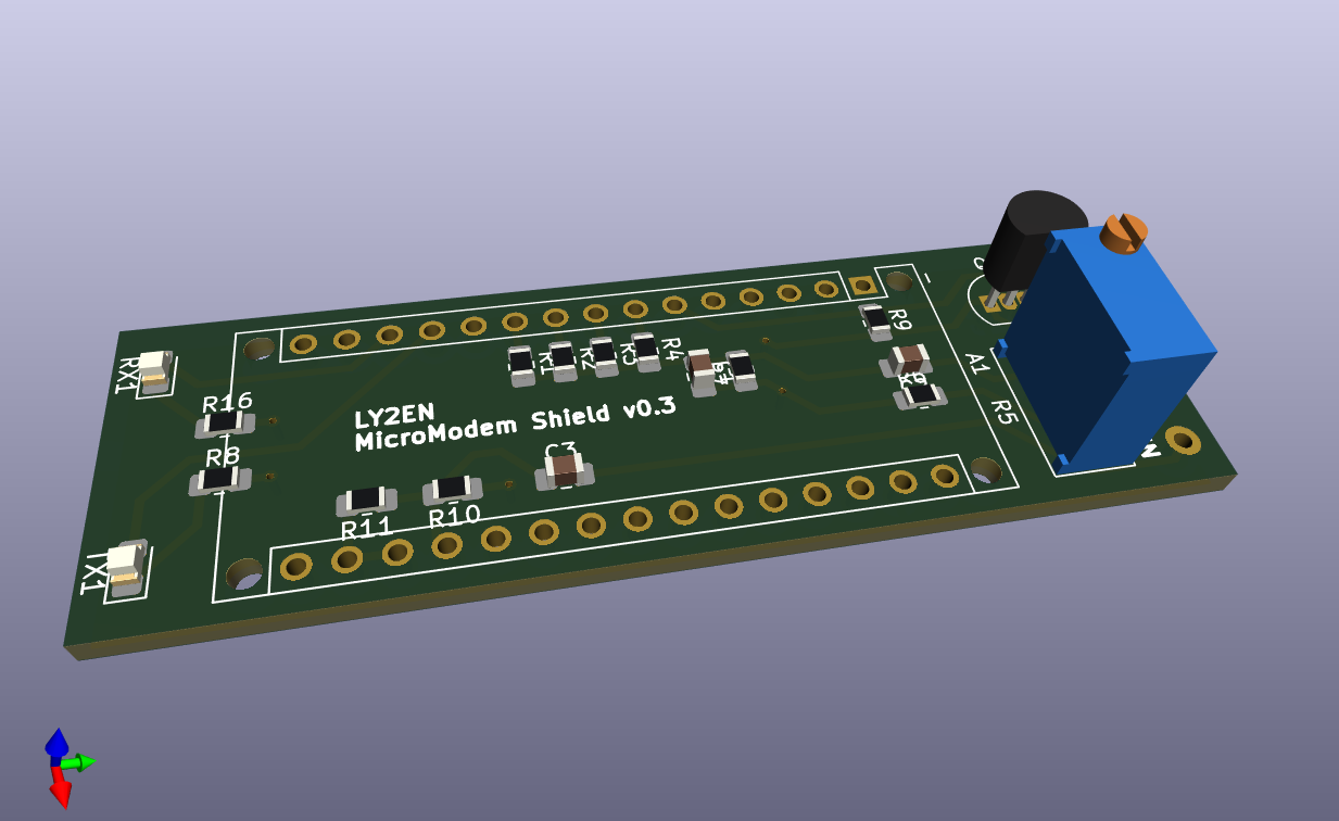 GitHub - kareiva/micromodem-pcb: MicroModem-compatible PCB shield for ...