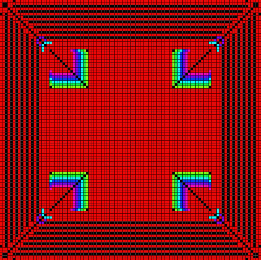 GitHub - arterm-sedov/p5js-L08-cellular-automata-in-color: Cellular automata in color. Experiment #5