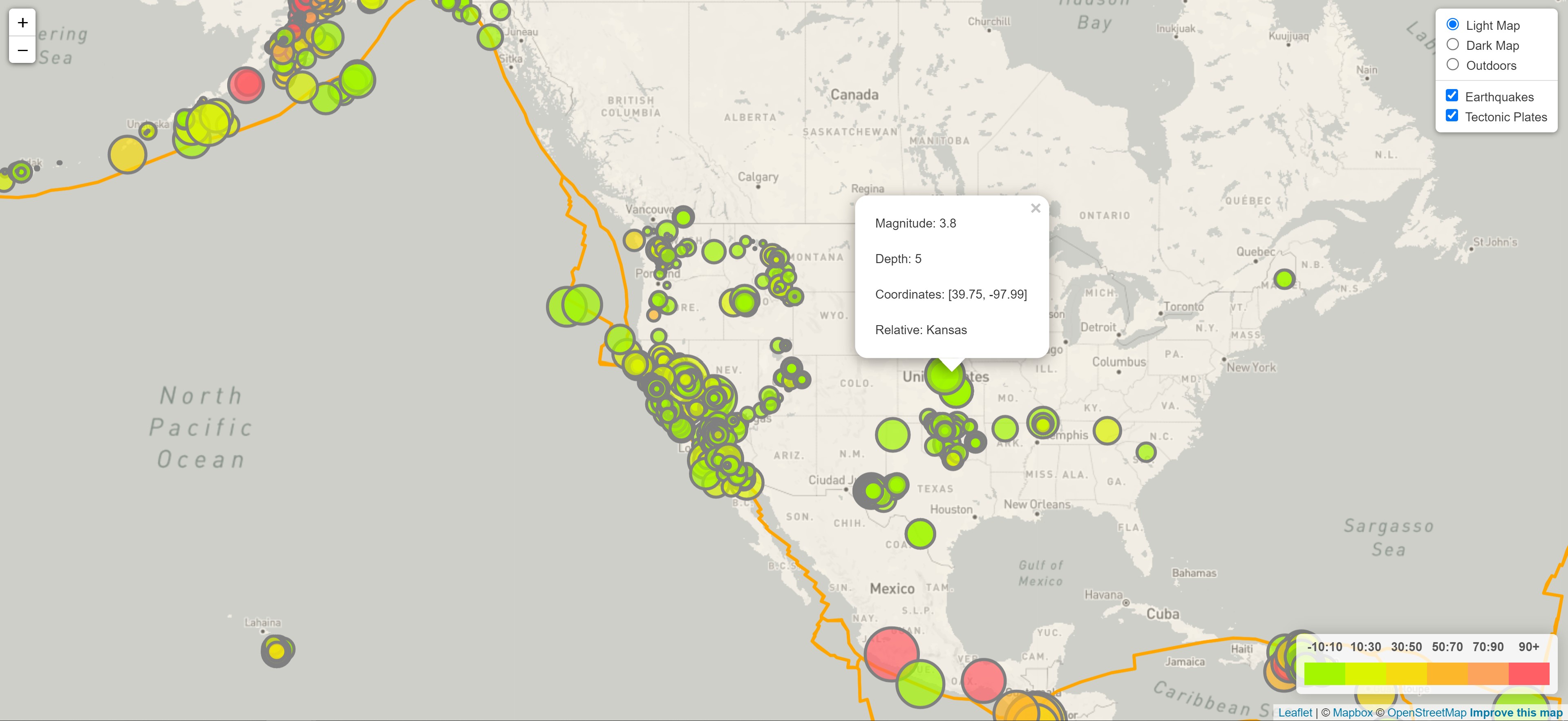 GitHub - radioactivearm/Mapping-Earthquakes: This project was designed ...