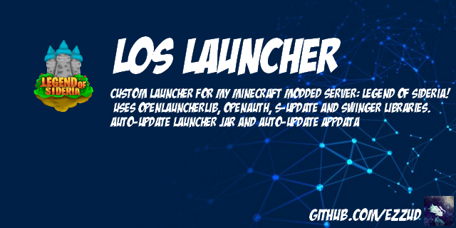 GitHub - Ezzud/los-launcher: Launcher en java pour mon serveur minecraft moddé 1.7.10