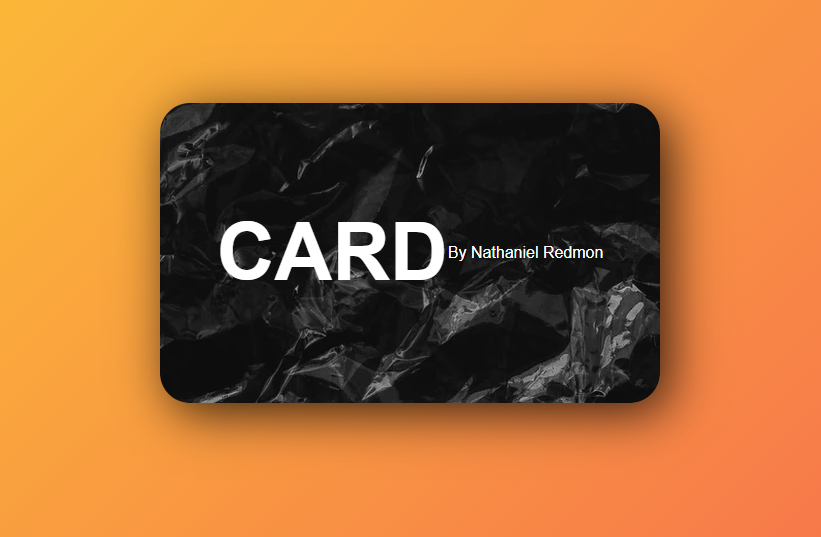 GitHub - nonstopper0/3D-interactive-Card: 3D interactive card made ...