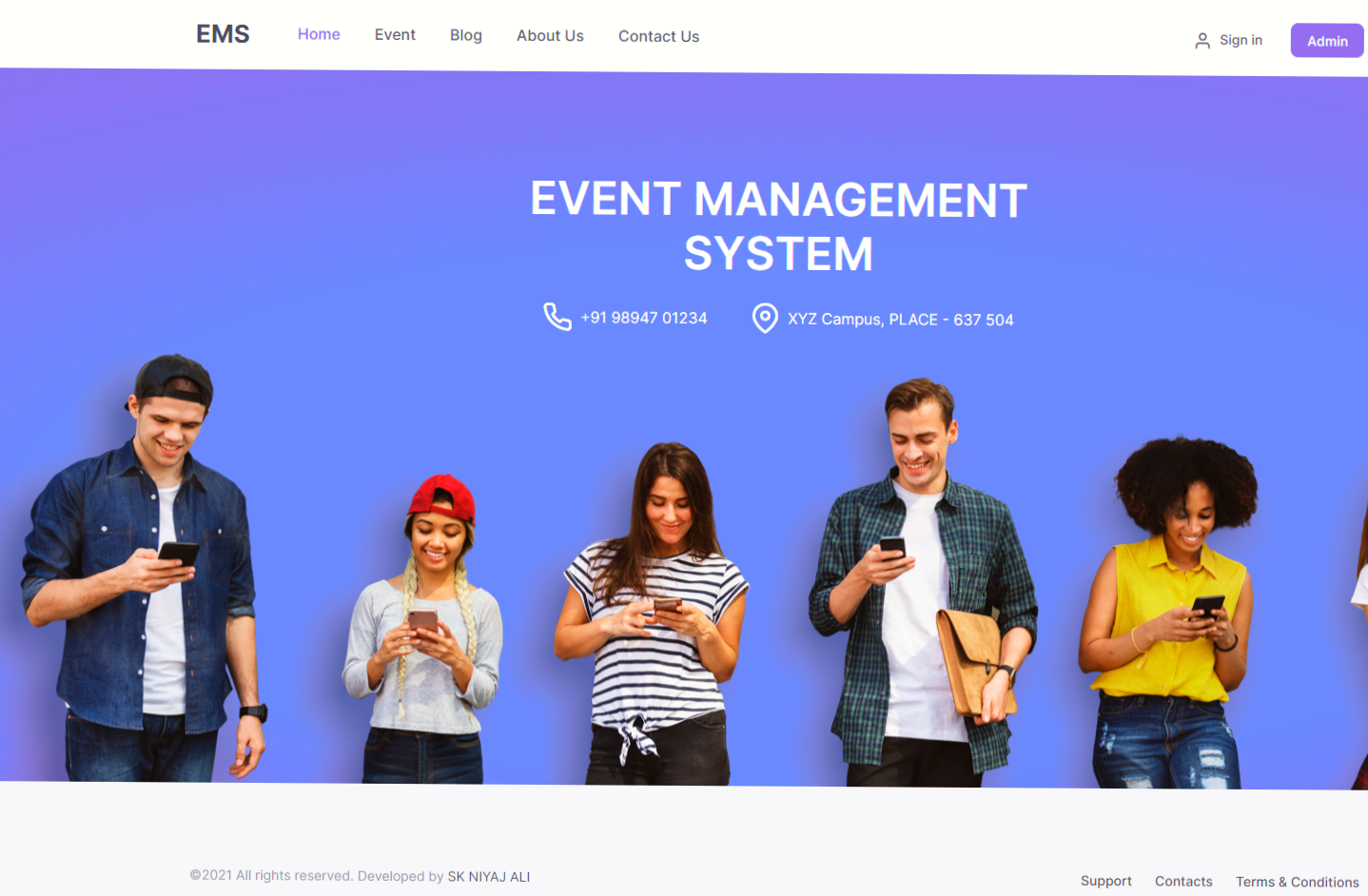 GitHub - niyajali/Event-management-system: This is a Event Management ...