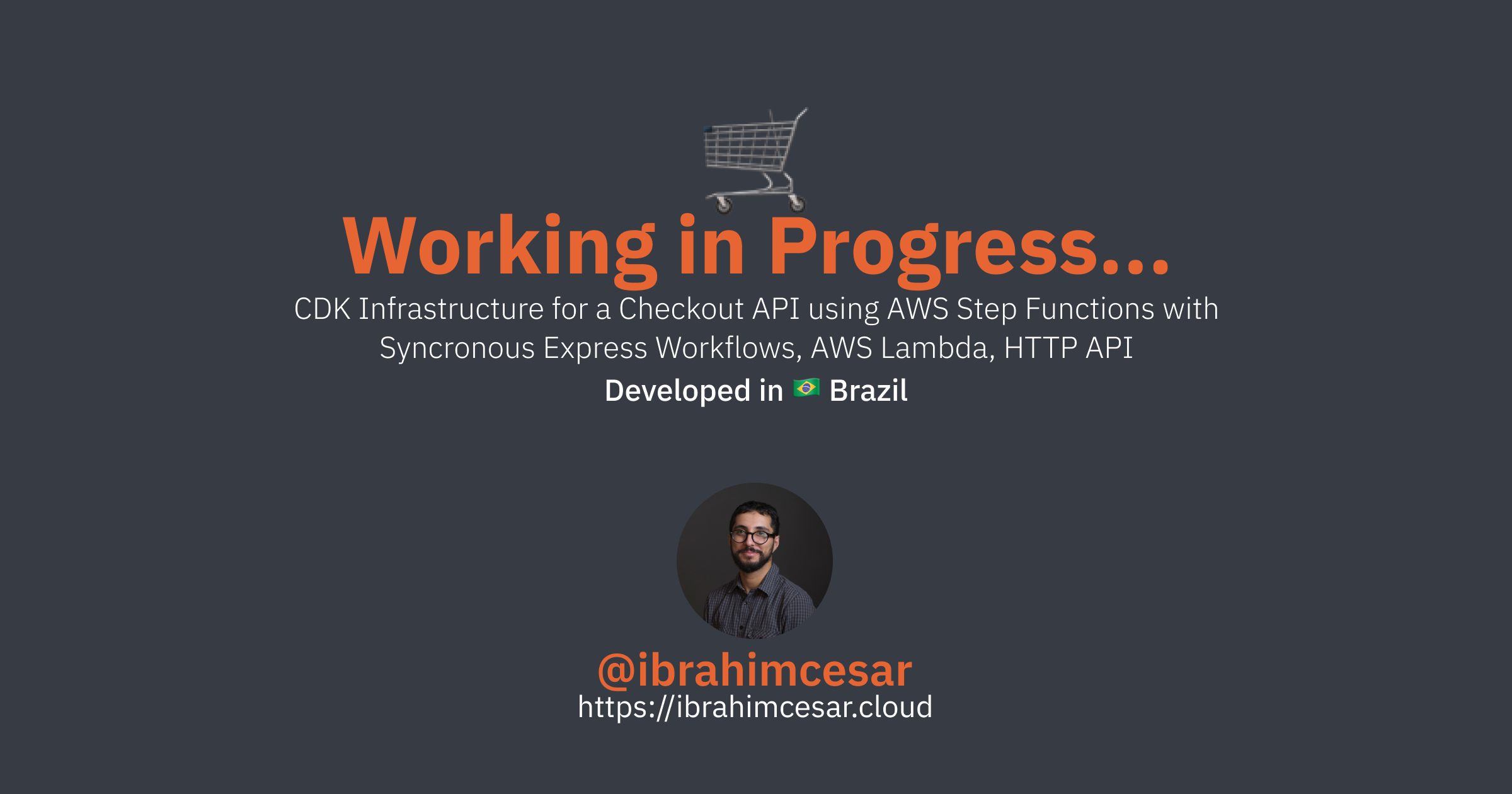 GitHub - ibrahimcesar/serverless-checkout-api-cdk: ๐ โโโ โโโโ โโโโ โCDK ... GitHub - ibrahimcesar/serverless-checkout-api-cdk: ๐ โโโ โโโโ โโโโ โCDK ...