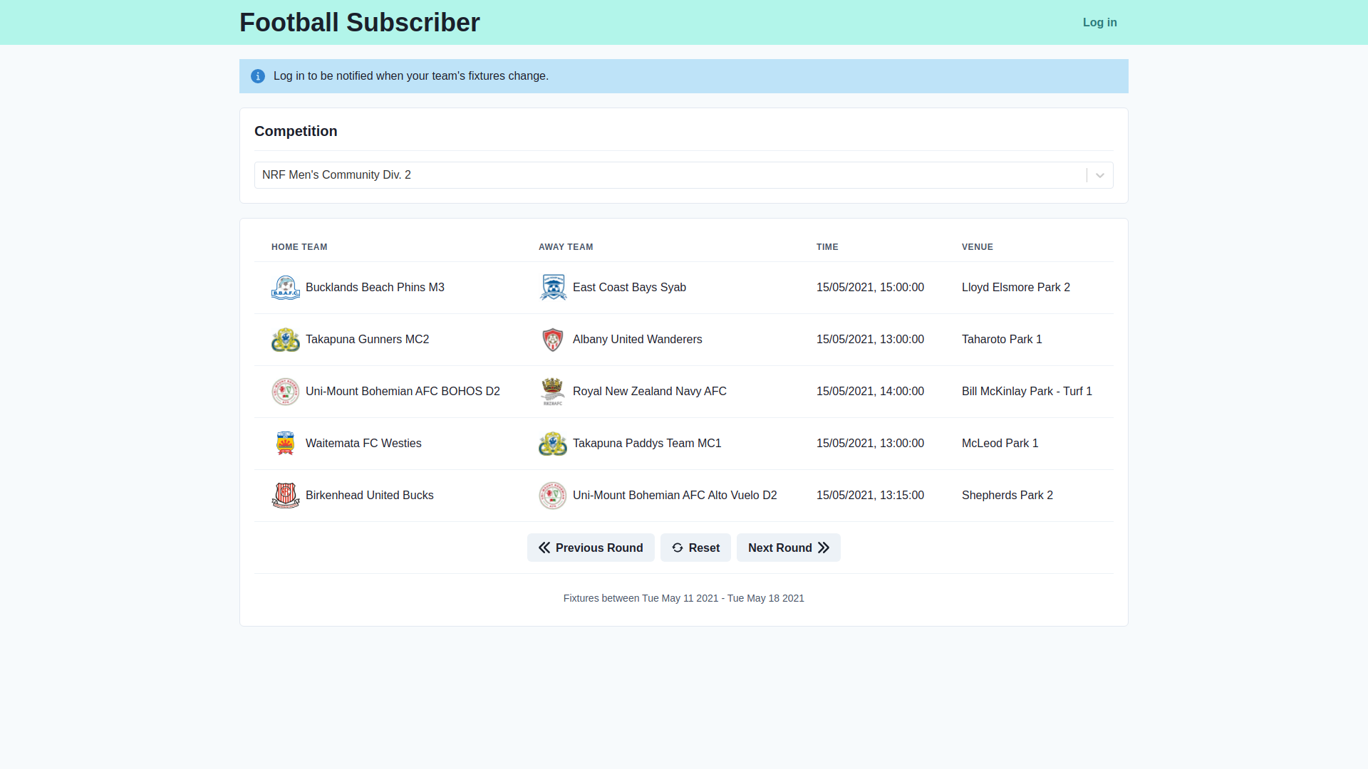 GitHub - jordansimsmith/football-subscriber: Caching and Notification ...