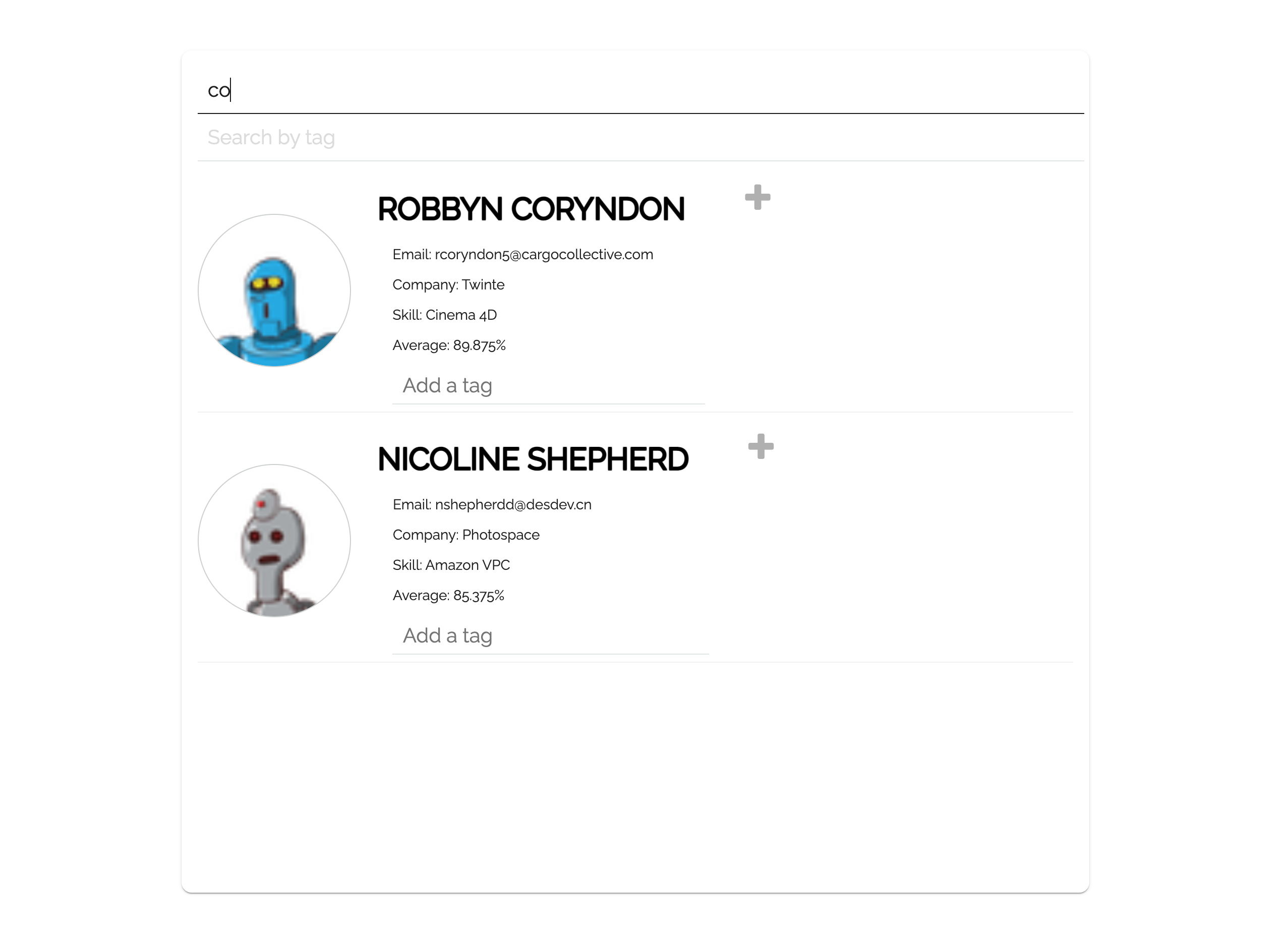 GitHub - madasteroid/FrontEndAssesment
