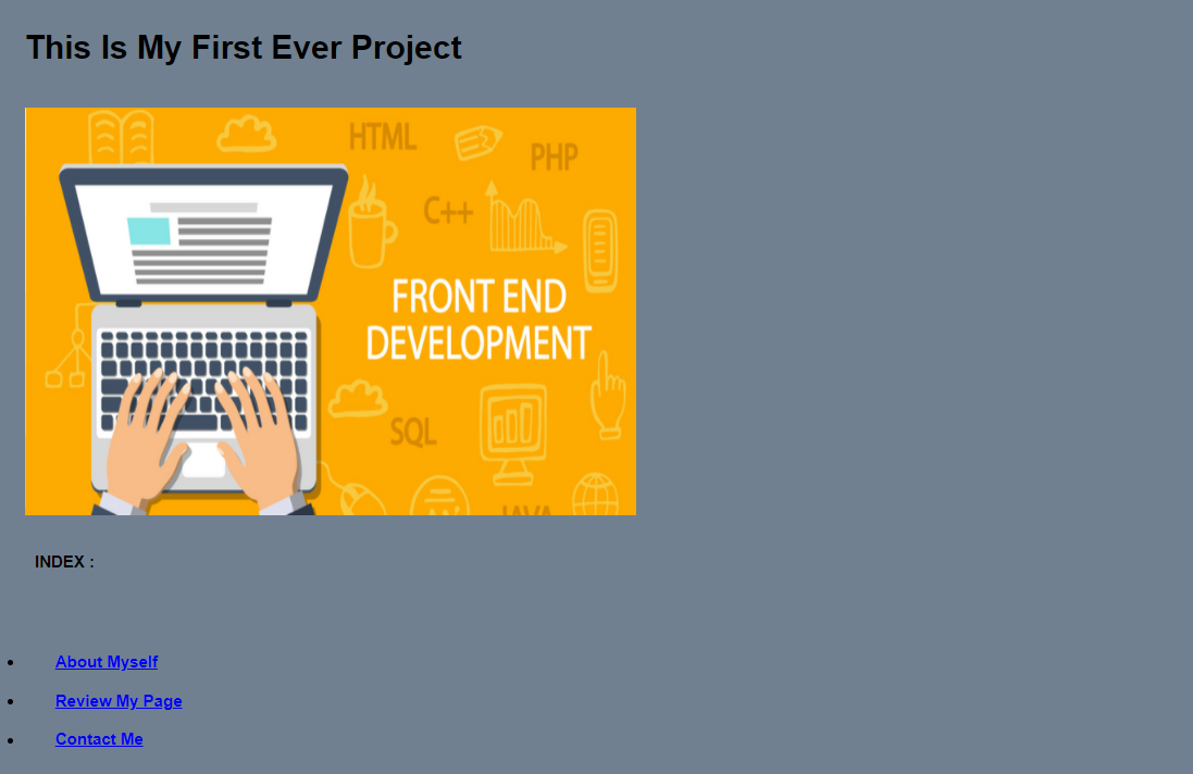 GitHub - ZedanSaheer/sample-test: sample front-end project as a begginer