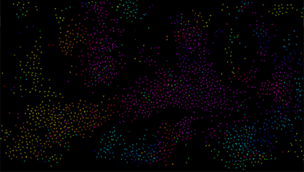 GitHub - candrewlee14/boidflock: A Boid Flocking Simulation Built with Rust