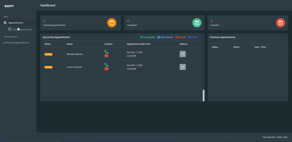 GitHub - psalcedodev/Appointment-Booking