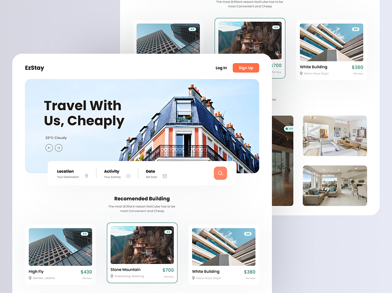 GitHub - jauharnotes/EzStay: Web Slicing with React.js
