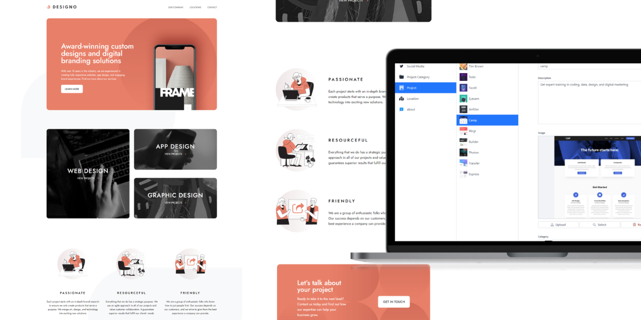 GitHub - codesheri/designo-gatsby-sanity: Designo is a 7-page Jamstack site built using Gatsby ...