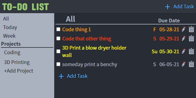 GitHub - mbeckdev/to-do-list: A to-do list made with webpack