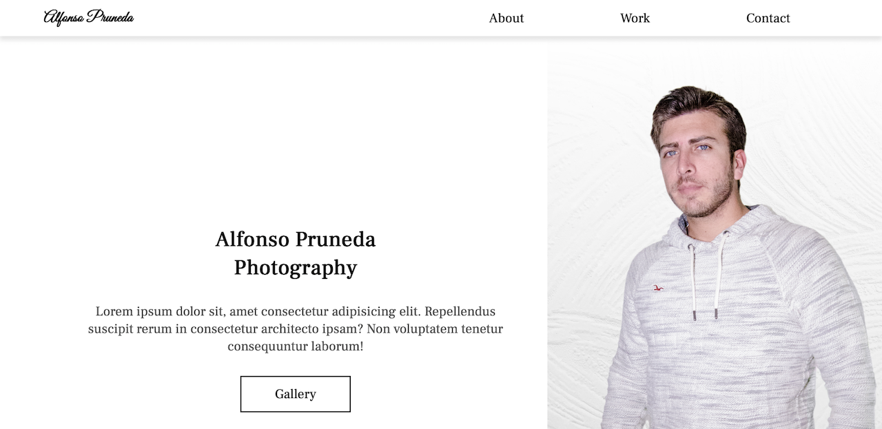 GitHub - 915fonzie/Photography-Website: A sample professional ...