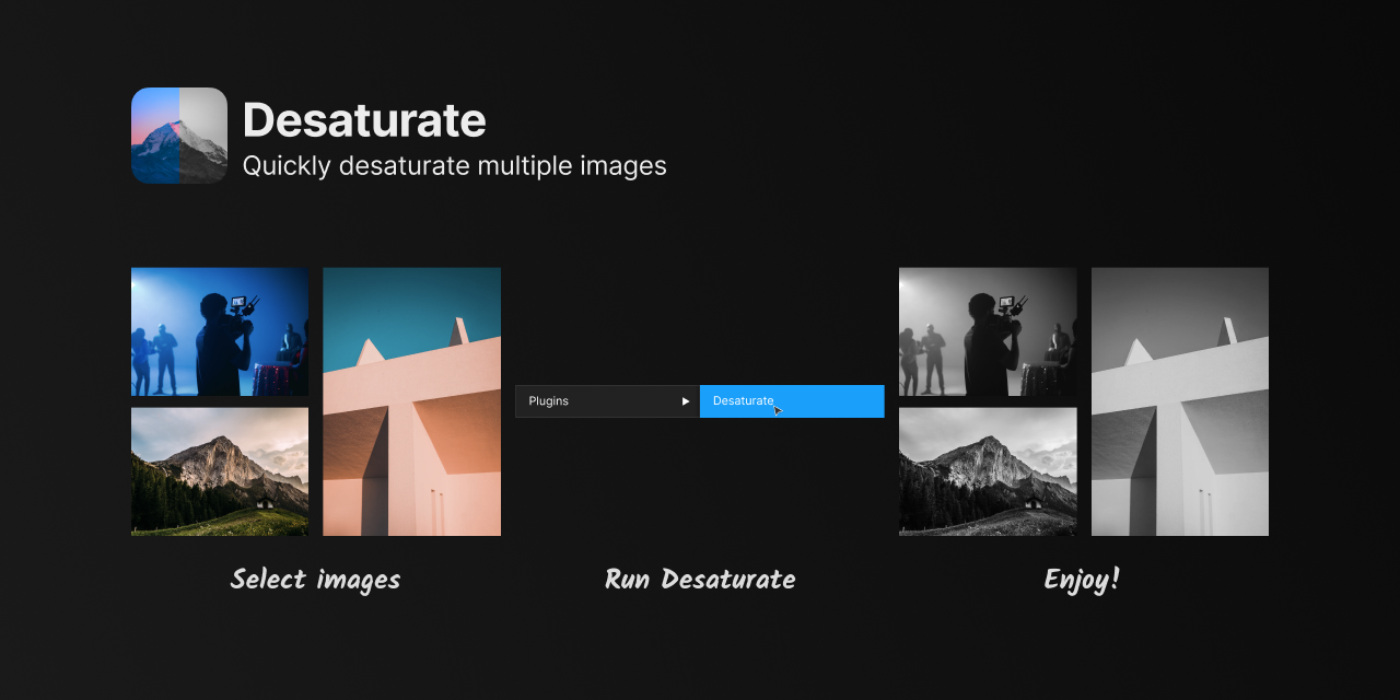 GitHub - aashreys/desaturate: A handy plugin for Figma to desaturate ...