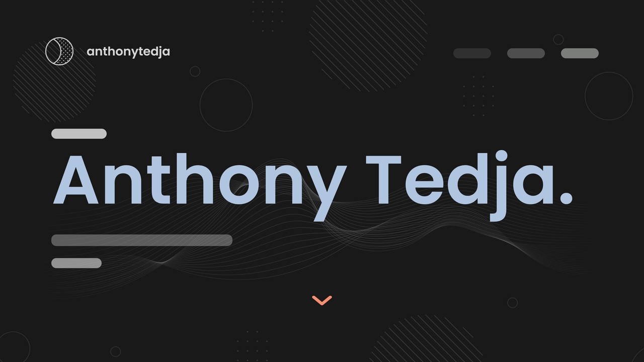 GitHub - anthonytedja/v1: v1 of personal portfolio website