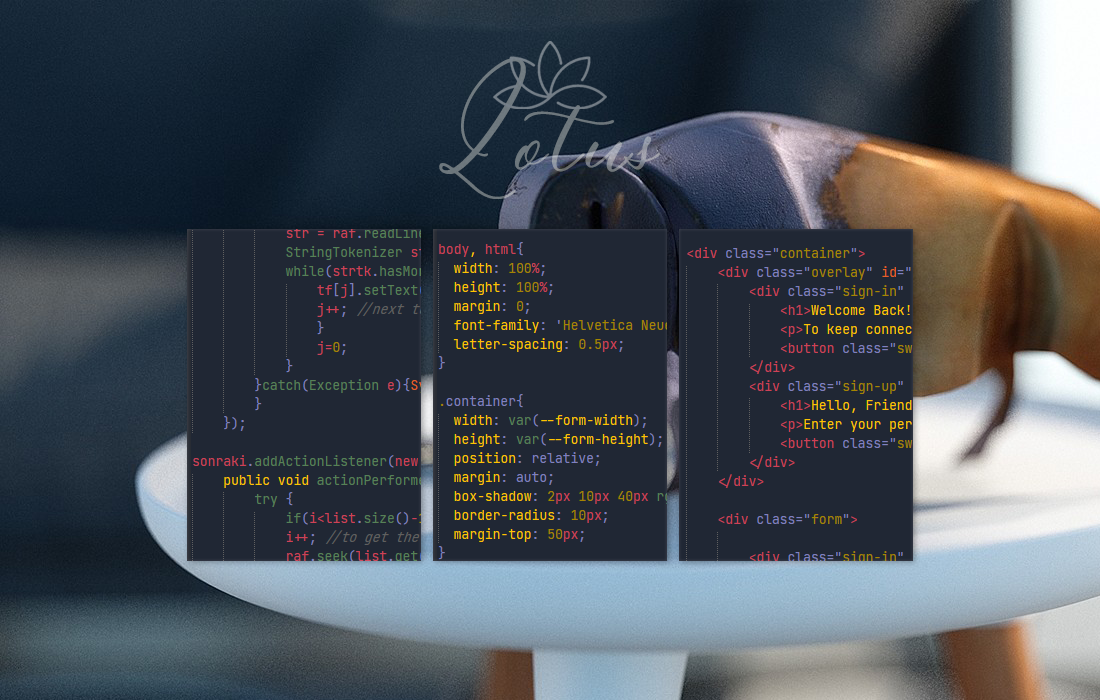 GitHub - yojeero/lotus_sublime: dark color scheme for Sublime Text
