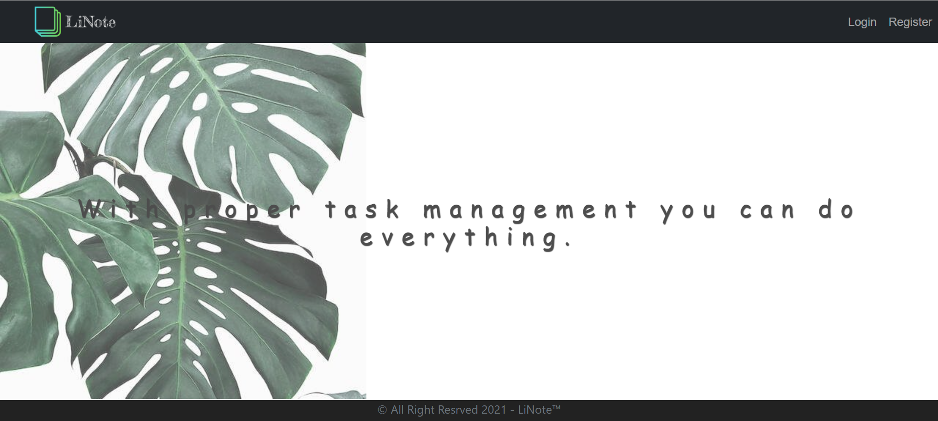Github Mosenzontal Linote Linote Is A Single Page Application Used