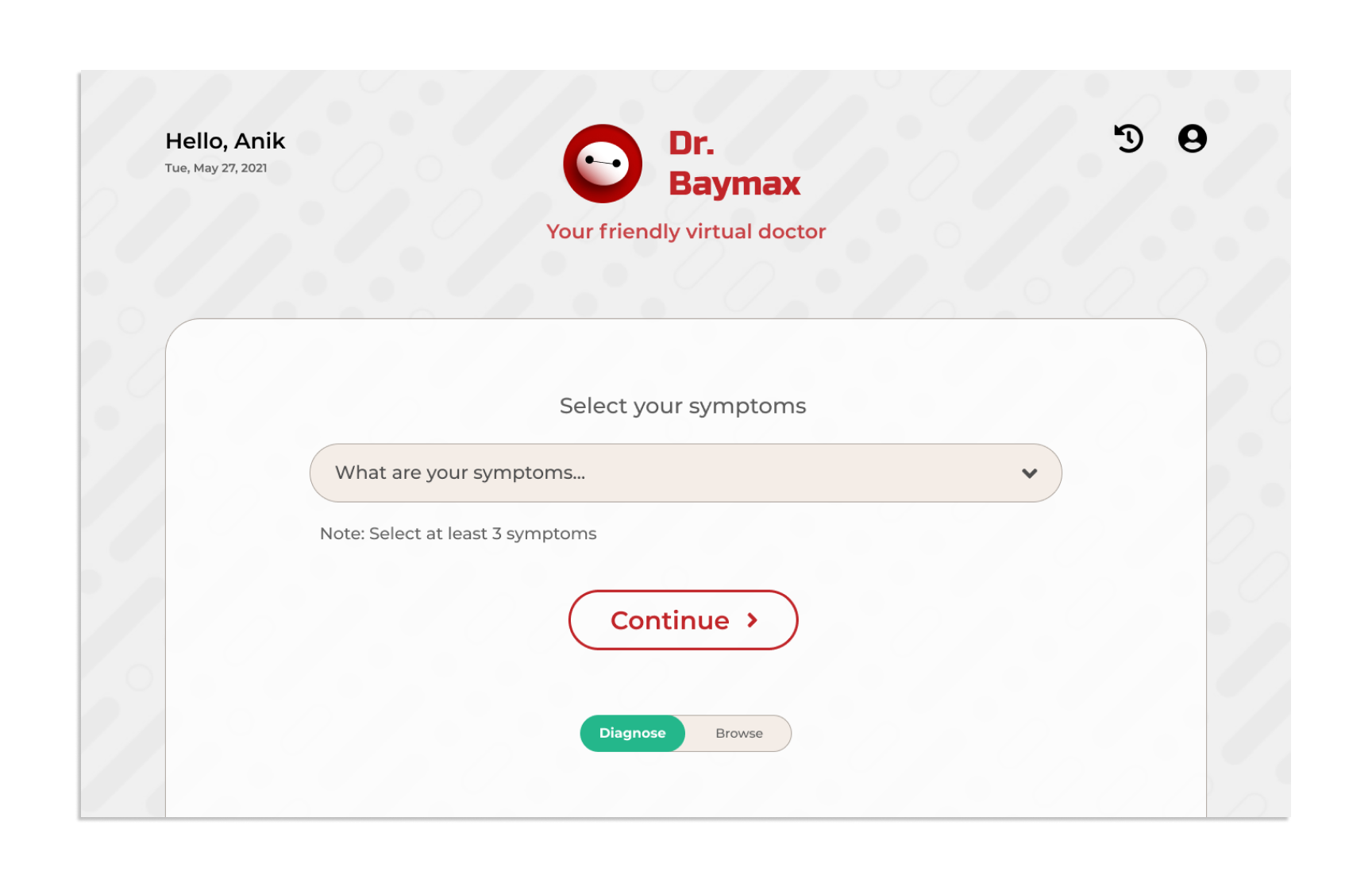 GitHub - Soumya-Dey/DR-BAYMAX-Disease-prediction-system: Dr. Baymax is ...