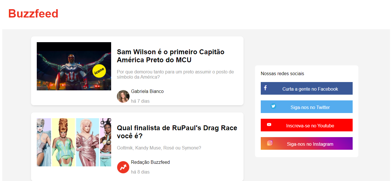 GitHub - adriianasilva/html-css-buzzfeed-clone: Clone da página do Buzzfeed