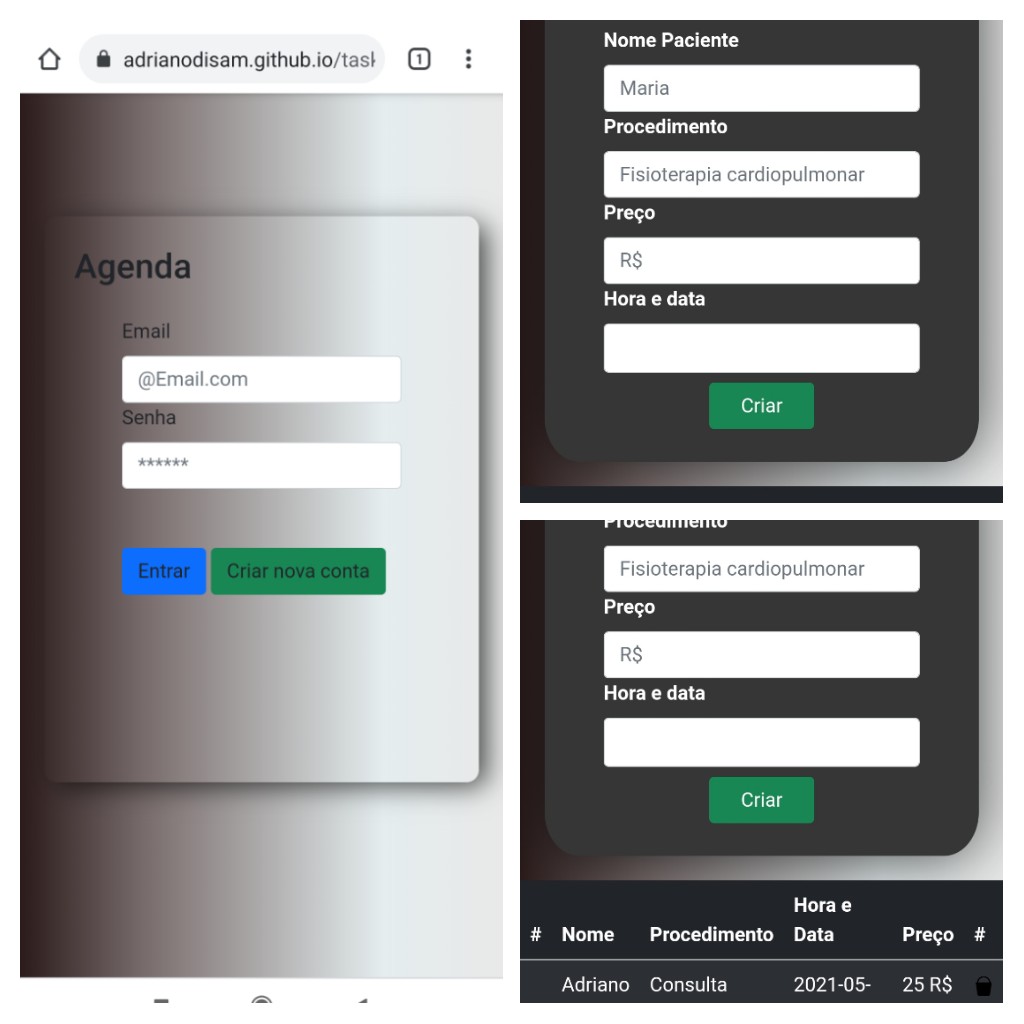 GitHub - adrianodisam/taskFisio: Agendamento De tarefas voltado para ...