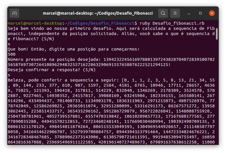 Github Marcelmafares Fibonacciruby Fibonacci Sequence Created In