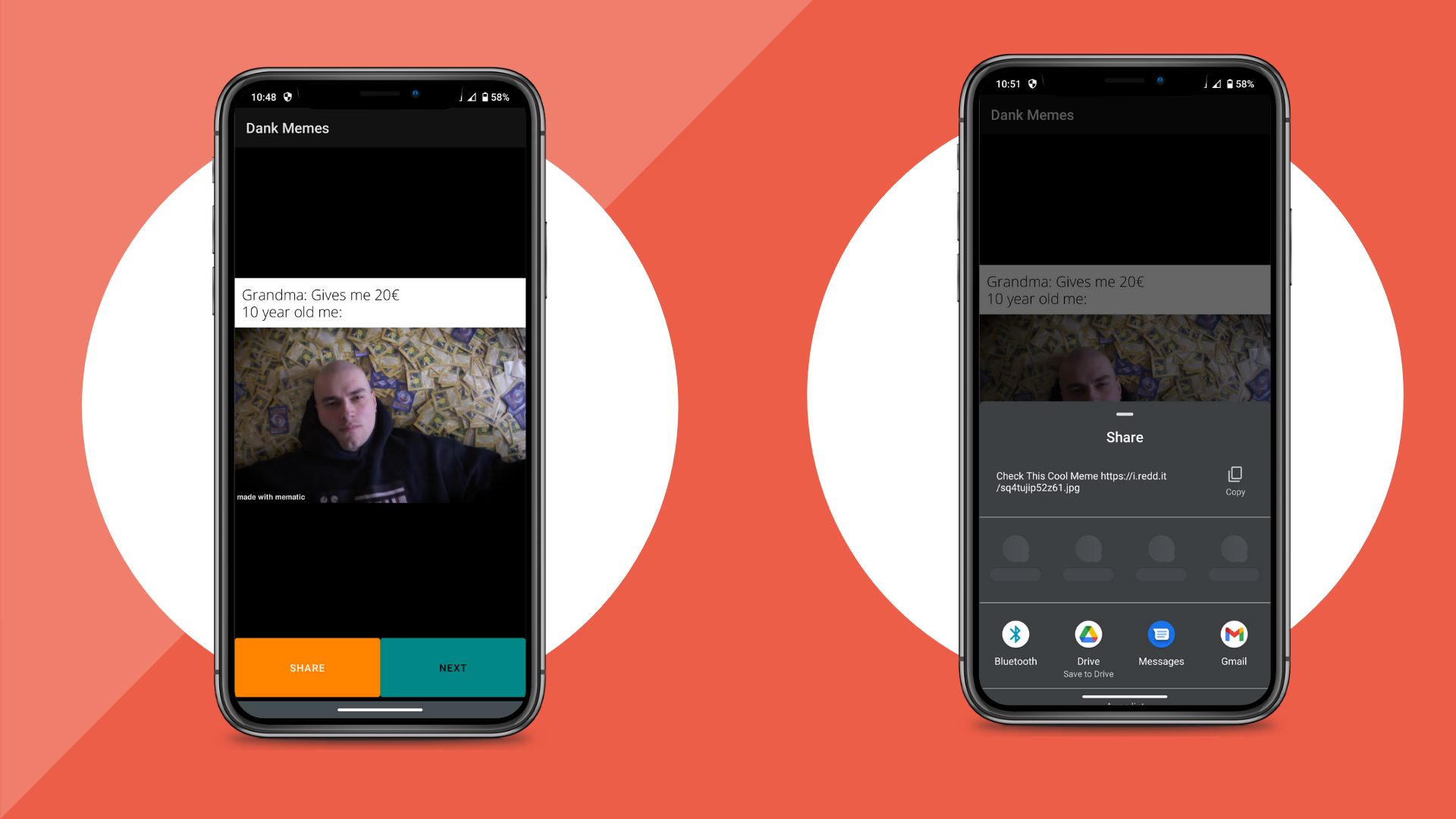 GitHub - pushkarraja/Dank-Memes-App: Cool and Smooth Meme App that displays meme using Meme API ...