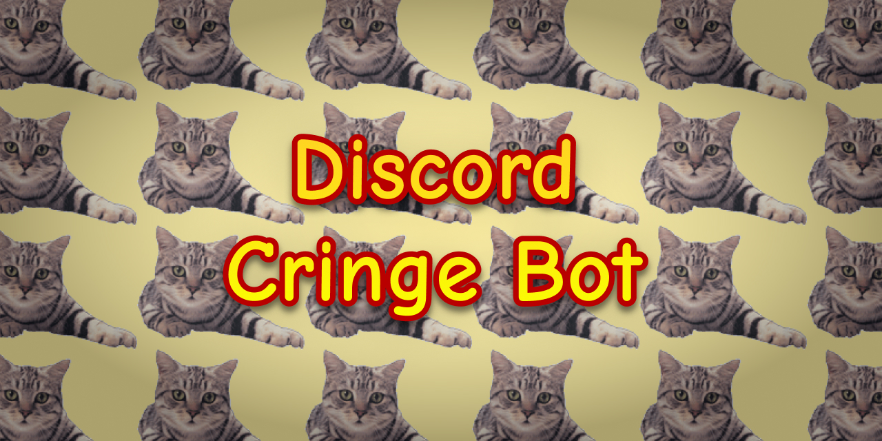 GitHub - mishamyrt/discord-cringe-bot: 🤡 Discord bot that makes everyone feel awkward