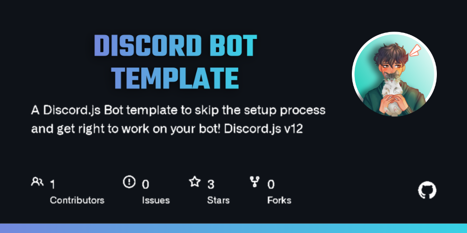 Discord js template GitHub Topics GitHub