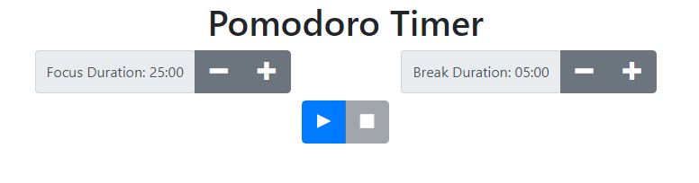 GitHub - mcdonald-cyber/PomodoroTimer: A simple Pomodoro Timer application site using React