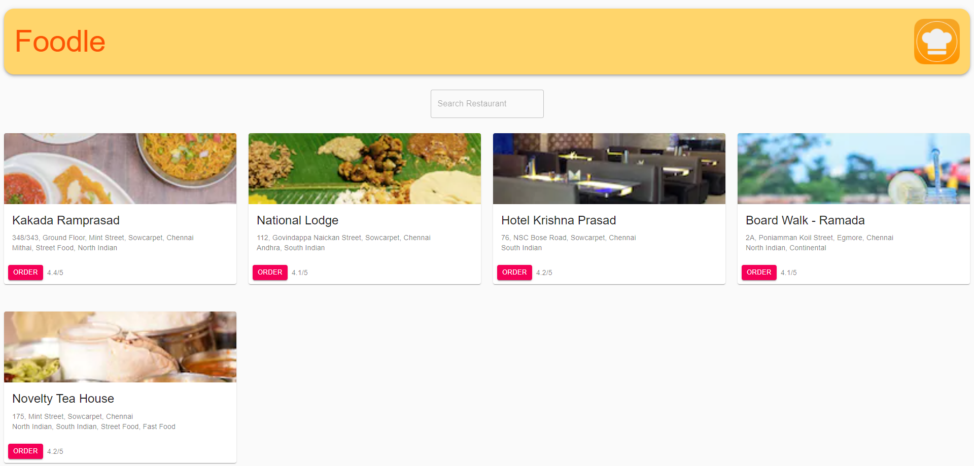 GitHub - JatinKadam/food-delivery-app: Food delivery app made using React.