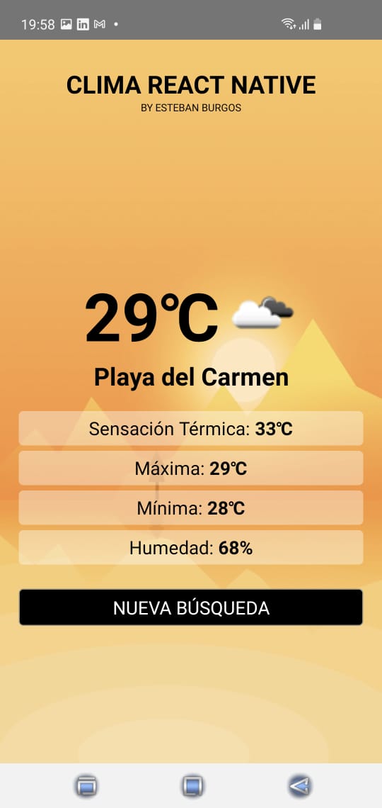GitHub - e-burgos/react-native-weather: Ejemplo de app en react native ...