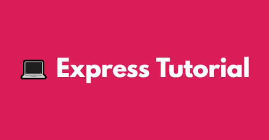 Github Legacy Jsexpresstutorial Tutorials For The Npmjs Package Express Made By Legacyjs