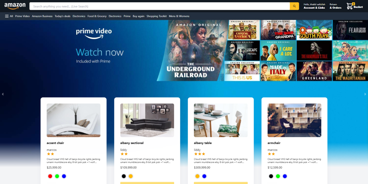 GitHub - coderkhalide/amazon-clone: Amazon clone with Next JS