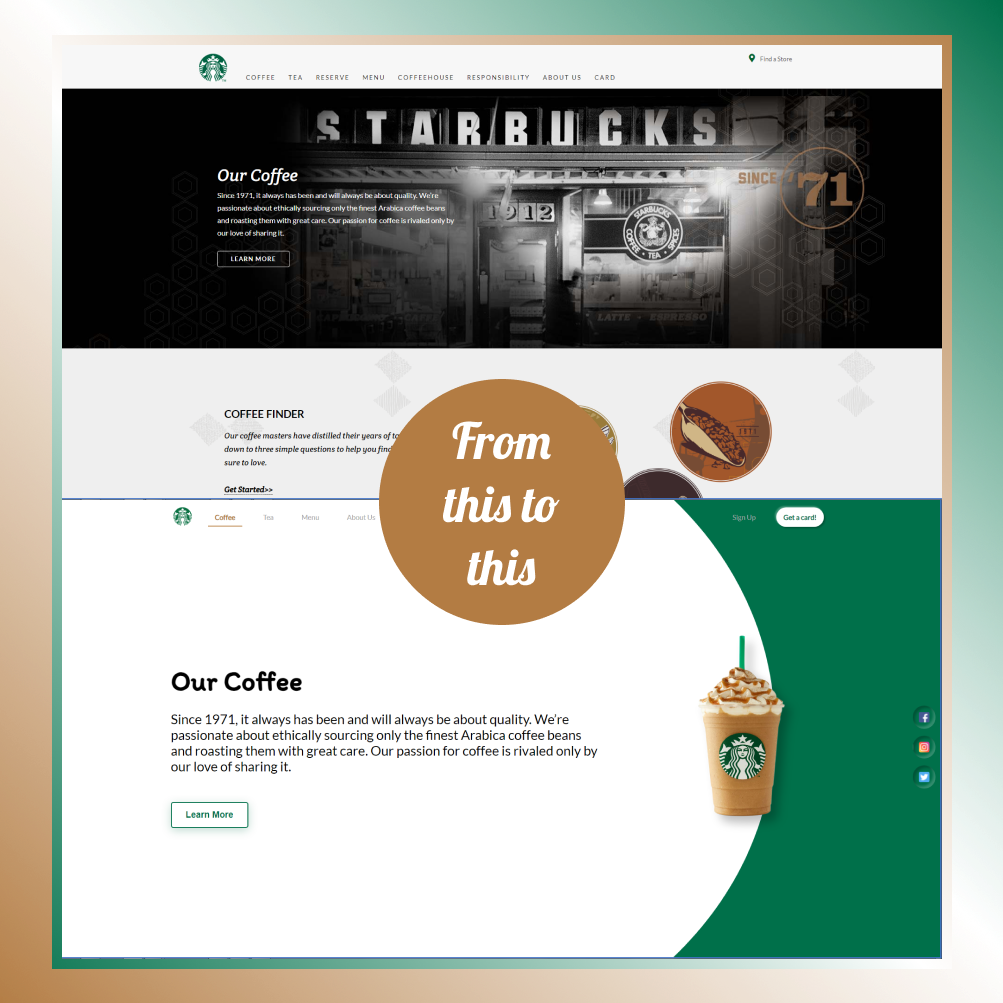 GitHub - gerardmalasig00/starbucks: Personal Project redesigning starbucks coffee website page ...