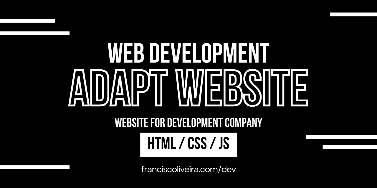 GitHub - fmgoliveira/adaptdev-website