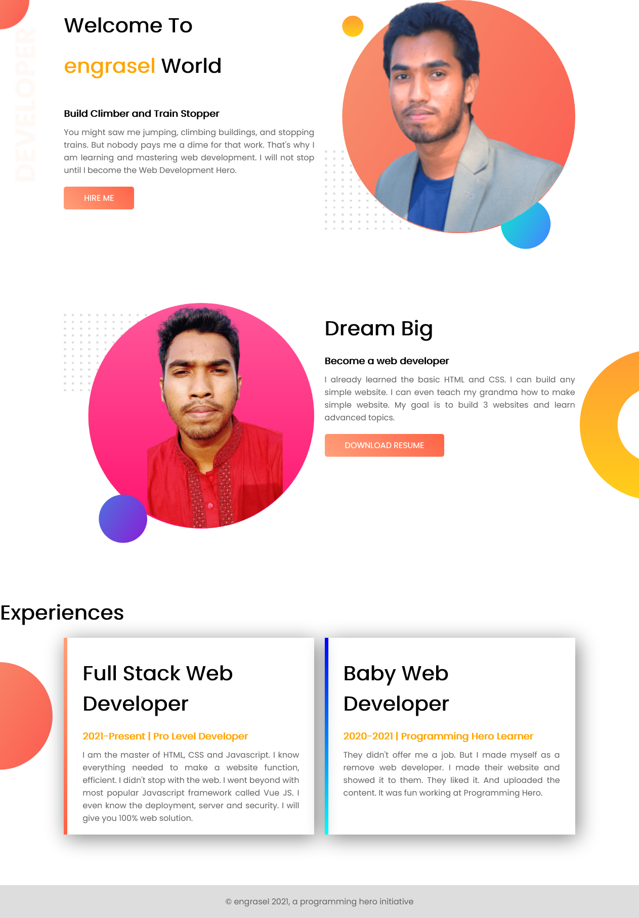 GitHub - engrasel/html-template1: Only uses HTML and CSS