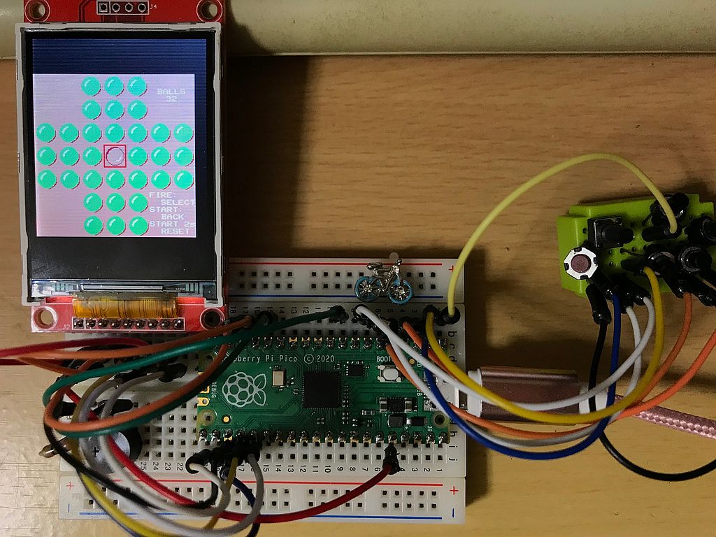 GitHub - KenKenMkIISR/picopegsol: ラズペリーパイPico向け液晶ペグソリテア Peg-Solitaire for Raspberry Pi Pico with ...