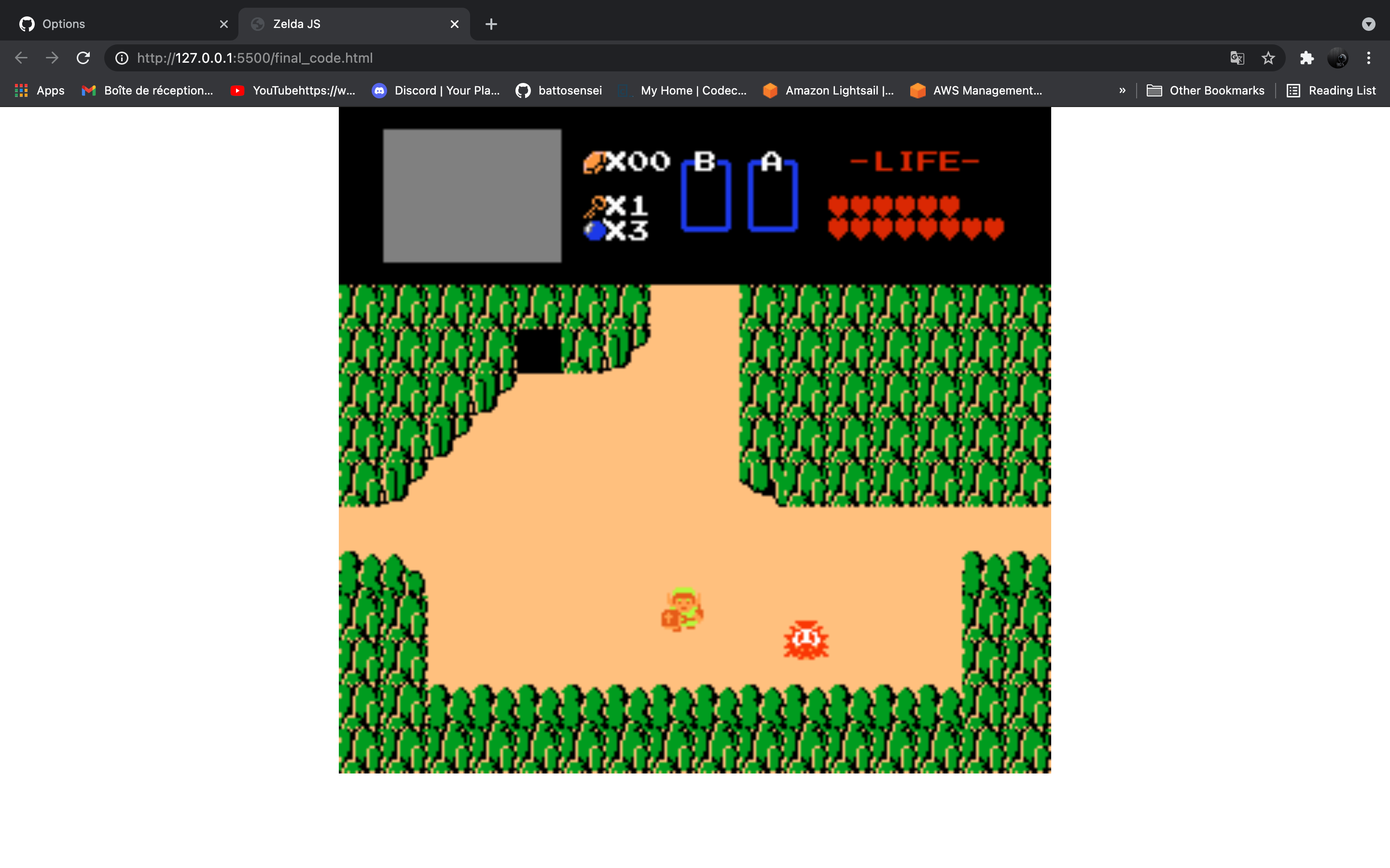 GitHub - battosensei/ZeldaNesRevisiterJS